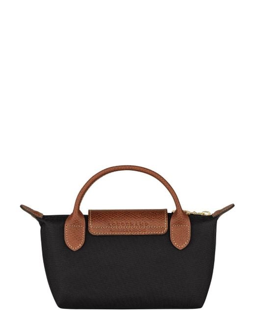 Longchamp 'Le Pliage Original' Mini Bag With Logo Engraved On The Front ...