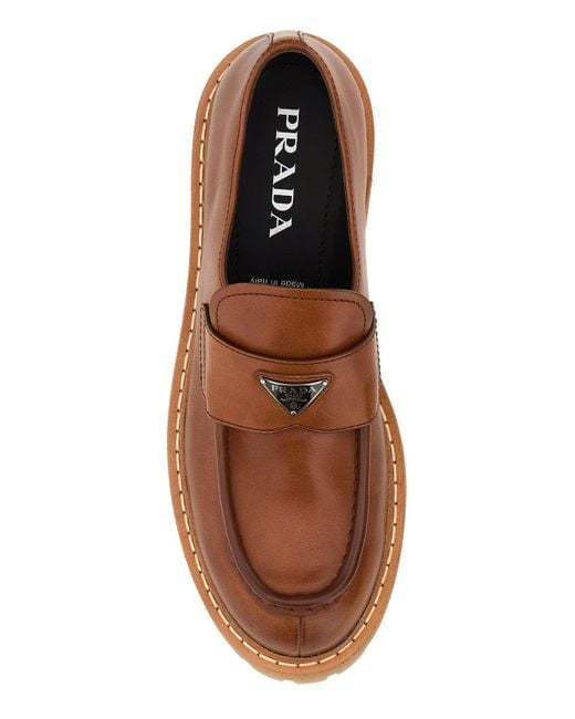 Prada St.moritz in Brown | Lyst