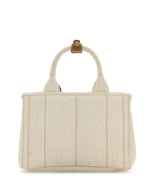 Prada Tessuto in Natural | Lyst