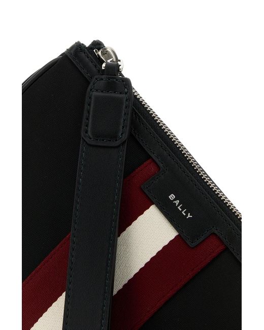 Bally Black Nylon Code Clutch for Men | Lyst UK