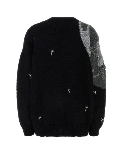 Loewe Cardigan in Black | Lyst