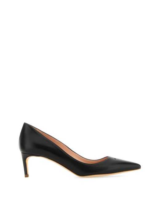 Rupert Sanderson Black Leather Pumps | Lyst