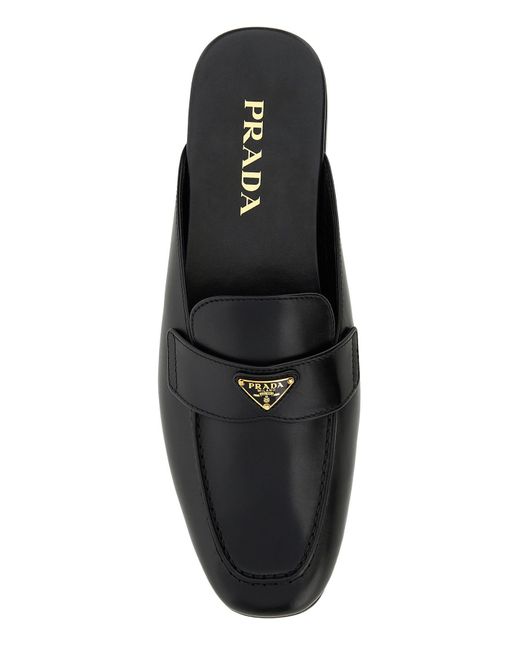 Prada Sabot in Black | Lyst