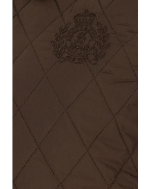 Sporty & Rich Chocolate Nylon Darcy Jacket in Brown for Men | Lyst UK