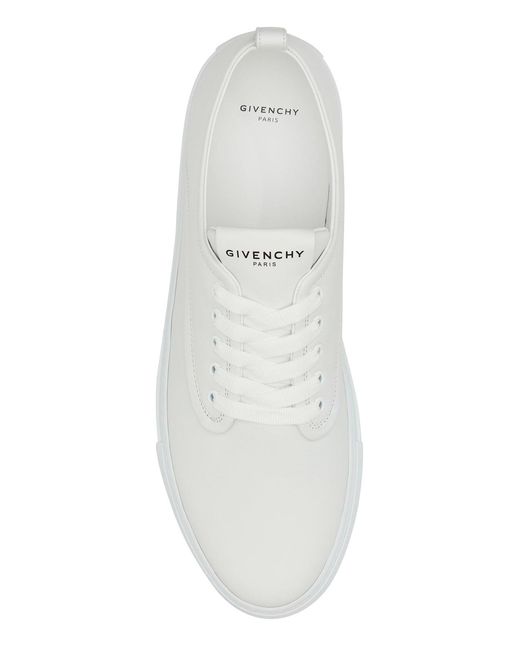 Givenchy White Leather New City Sneakers for Men | Lyst UK