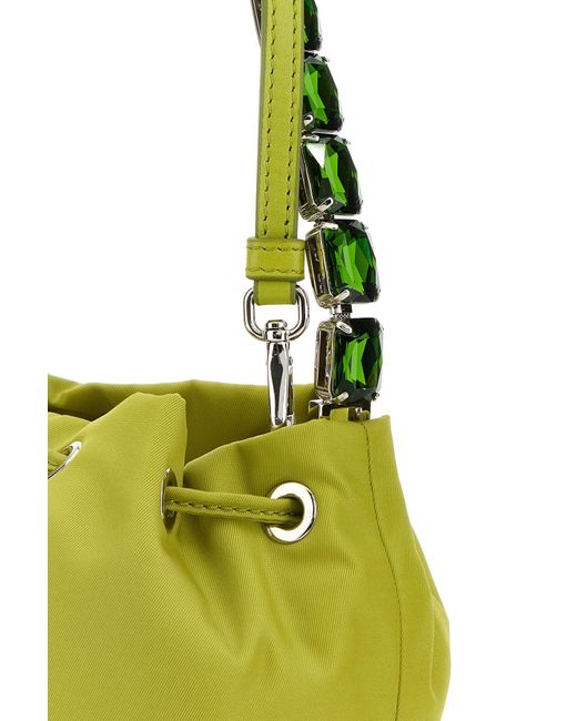 Prada Secchiello in Green | Lyst