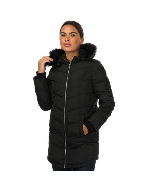 Harvey and Jones Everly Jacket in Black | Lyst UK