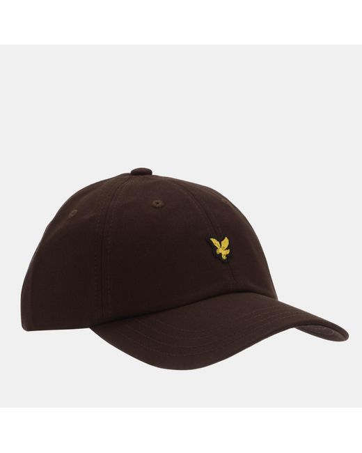 Lyle & Scott Baseball Cap in Brown for Men | Lyst UK