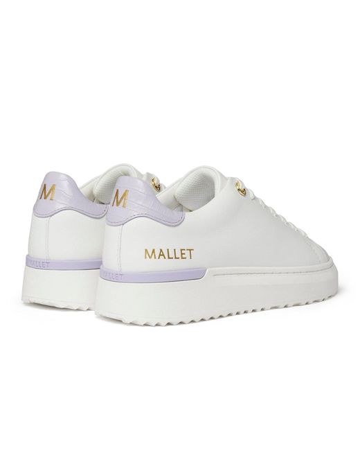 Mallet Grftr Lite Trainers Size 3 in White | Lyst UK