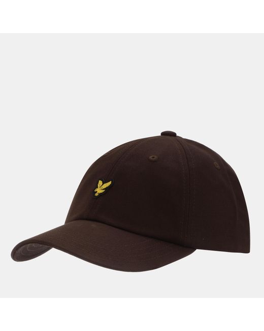 Lyle & Scott Baseball Cap in Brown for Men | Lyst UK