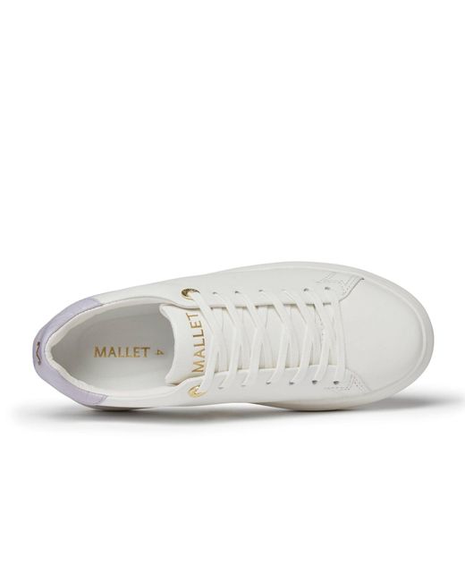 Mallet Grftr Lite Trainers Size 3 in White | Lyst UK
