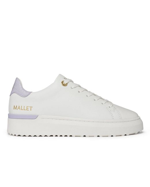 Mallet Grftr Lite Trainers Size 3 in White | Lyst UK