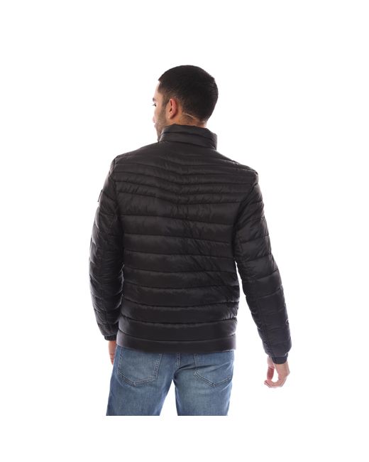 BOSS Oden2 Quilted Jacket in Black for Men | Lyst UK