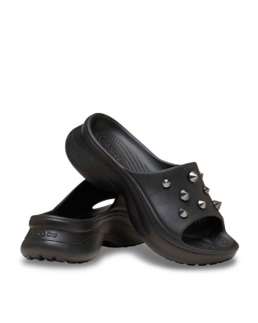 Crocs™ Bae Studded Slide Size 3 in Black | Lyst UK