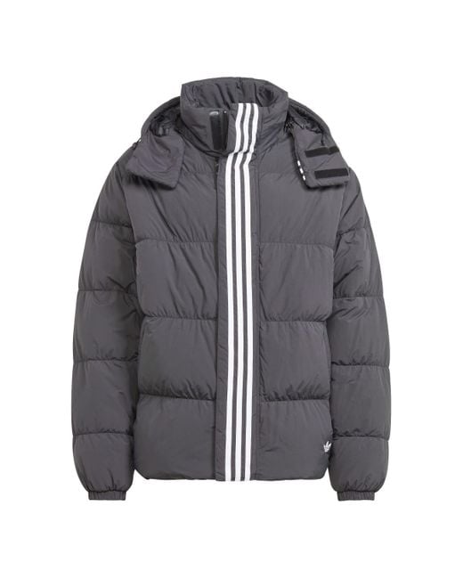 adidas Originals Down Regan Rift Jacket in Grey for Men | Lyst UK