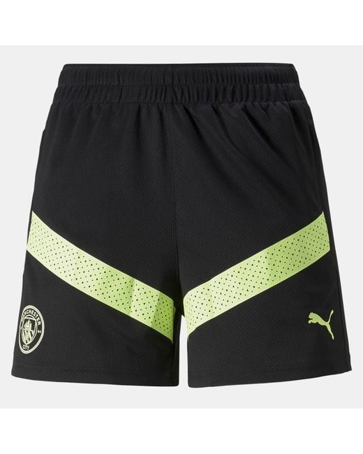 PUMA Manchester City Fc Training Short in Black | Lyst UK