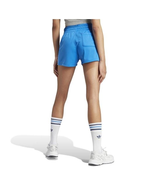 adidas Originals Adicolor 3 Stripes Shorts in Blue | Lyst UK
