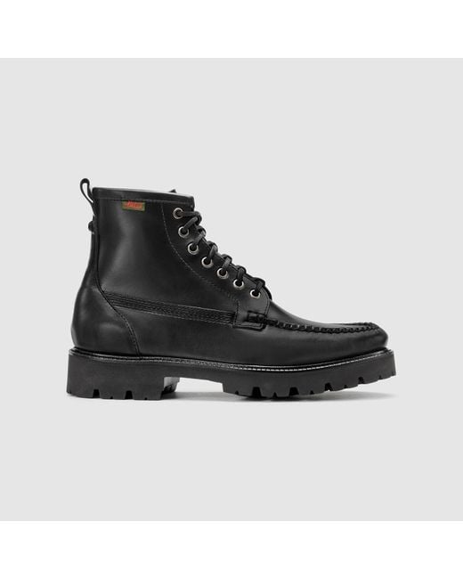 G.H. Bass & Co. Ranger Boots Leather in Black for Men | Lyst