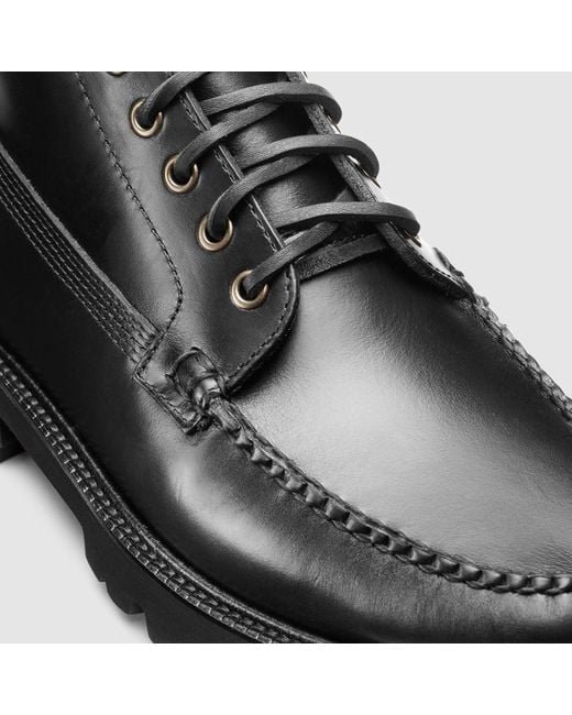 G.H. Bass & Co. Ranger Boots Leather in Black for Men | Lyst