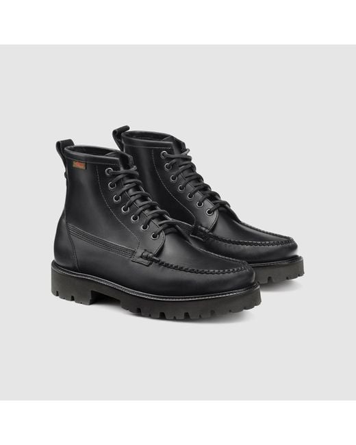 G.H. Bass & Co. Ranger Boots Leather in Black for Men | Lyst