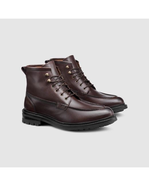 G.H. Bass & Co. Chase Moc Toe Boots in Brown for Men | Lyst