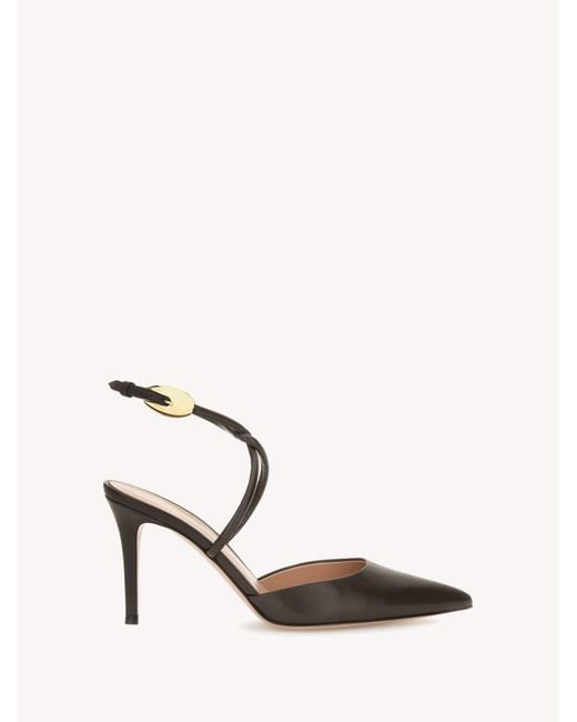 Gianvito Rossi Jungle Mamba Sling, Pumps in Natural | Lyst UK