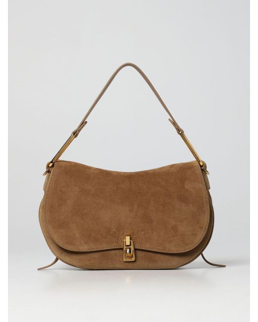 Coccinelle Shoulder Bag in Brown | Lyst