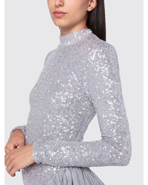 ROTATE BIRGER CHRISTENSEN Dress in Grey | Lyst UK