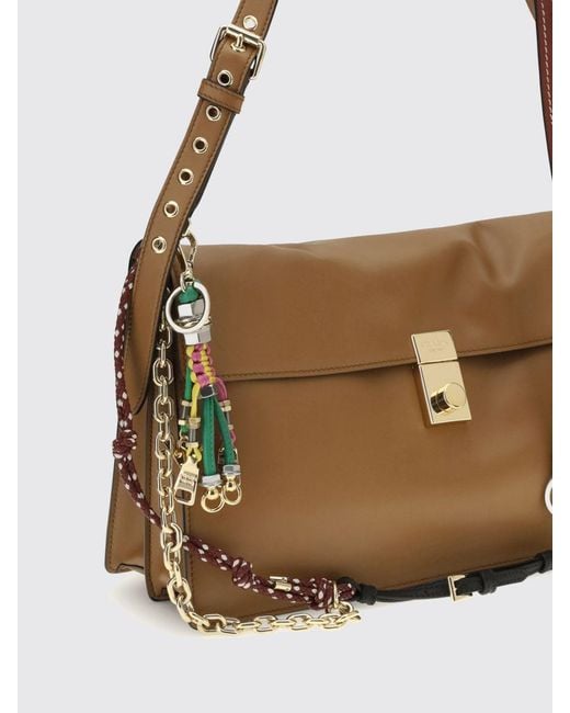 Prada Shoulder Bag in Brown | Lyst UK