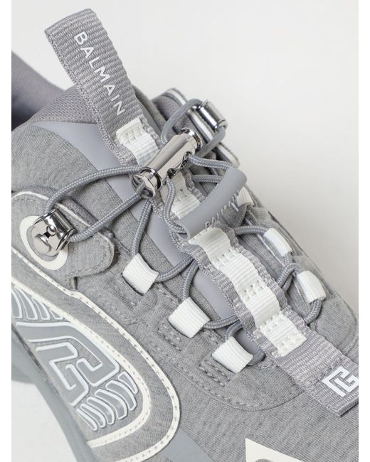 Balmain Sneakers in Gray for Men | Lyst