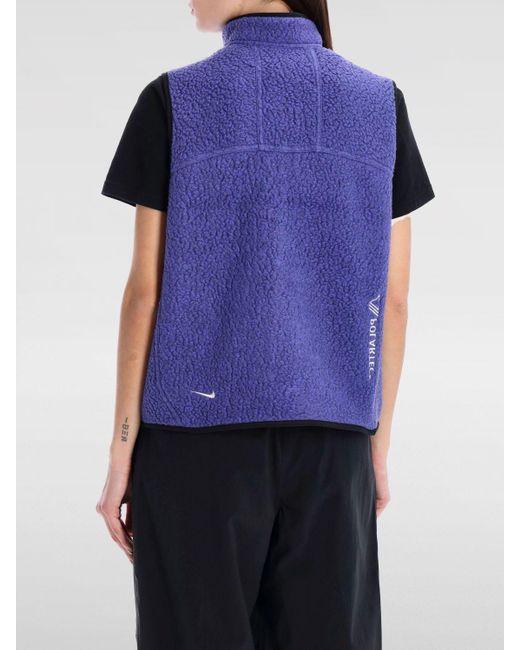 Nike Waistcoat in Blue | Lyst UK