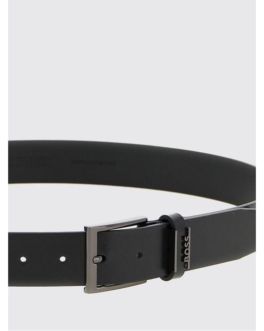 BOSS Belt in White for Men | Lyst