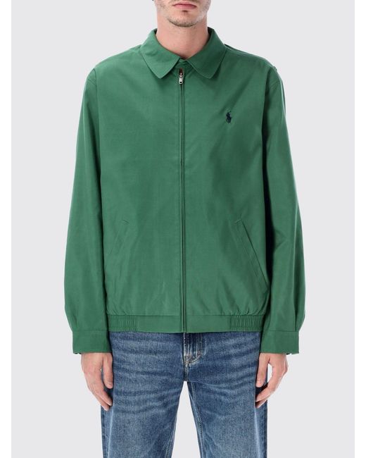 Polo Ralph Lauren Jacket in Green for Men | Lyst