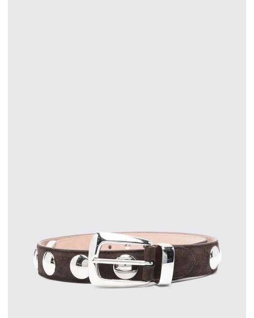 KHAITE Belt in White | Lyst UK