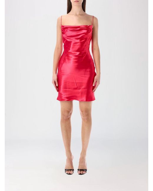 Balmain Dress in Red | Lyst UK