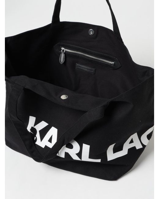 Karl Lagerfeld Backpack in Black | Lyst