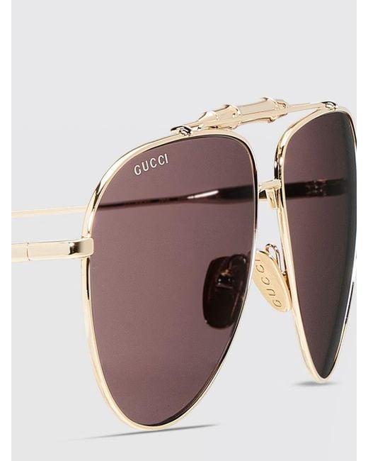 Gucci Sunglasses in White | Lyst UK