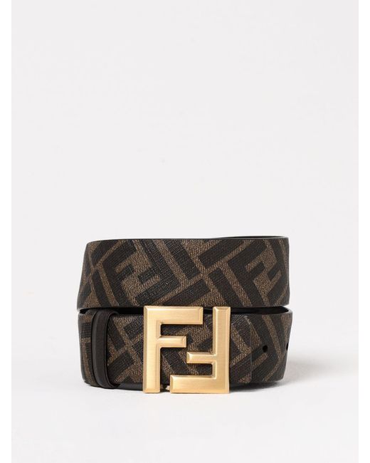 Fendi Belt in Black for Men | Lyst