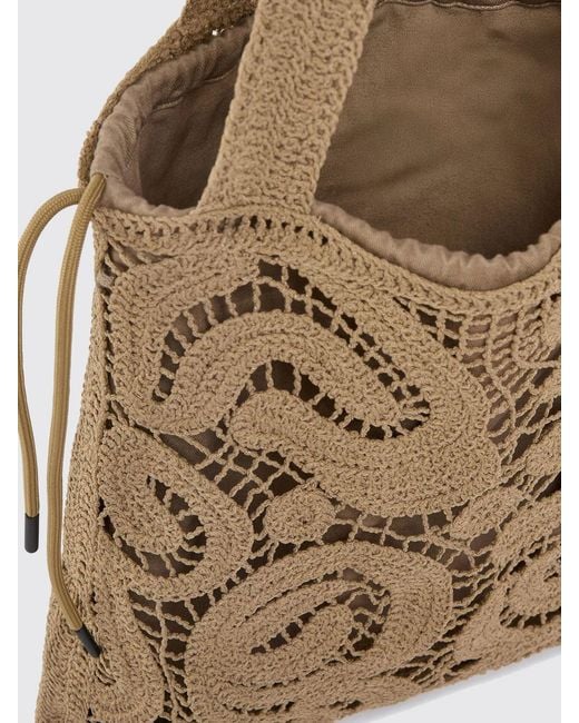 Pinko Shoulder Bag in Natural | Lyst UK