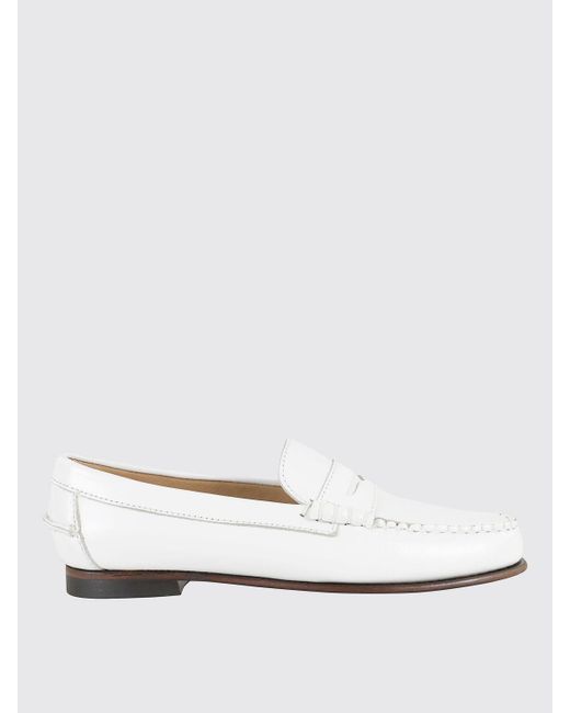 Sebago Loafers in White | Lyst