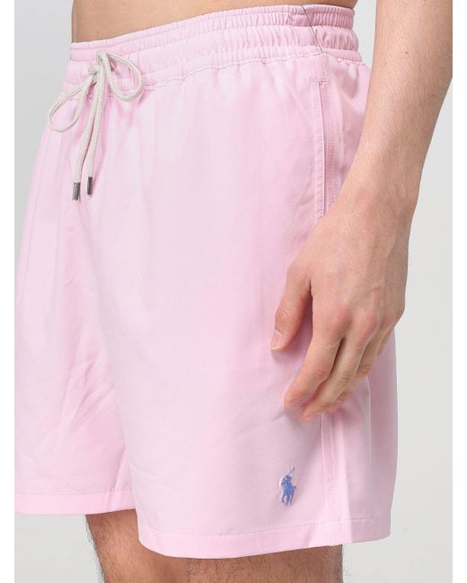 Polo Ralph Lauren Swimsuit in Pink for Men | Lyst