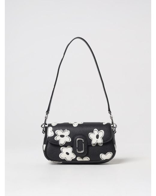 Marc Jacobs The Daisy Clover Grained Leather Bag With Flower Print in ...