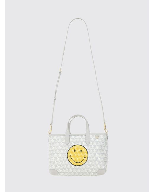 Anya Hindmarch Crossbody Bag in White | Lyst UK
