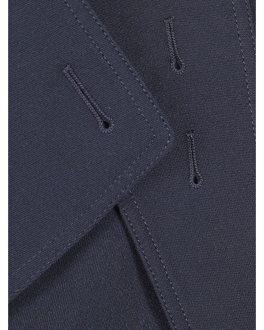 Rick Owens Trench Coat in Blue for Men | Lyst UK