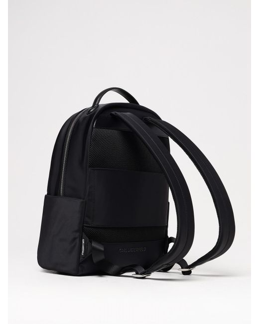 Karl Lagerfeld Backpack in Black | Lyst
