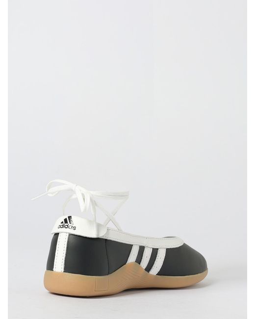 adidas Originals Ballet Flat in White | Lyst UK