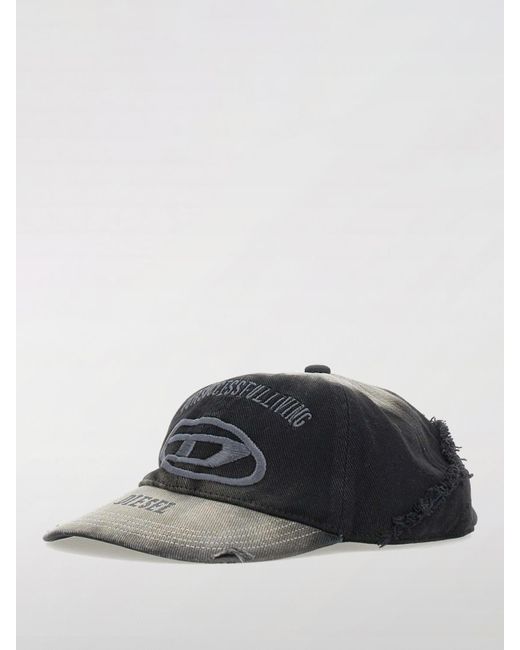 DIESEL Hat in Black for Men | Lyst UK