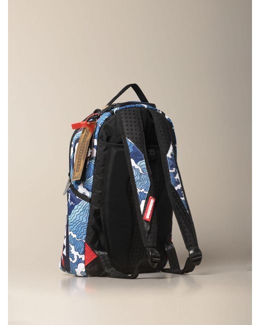Sprayground Backpack in Blue for Men - Lyst