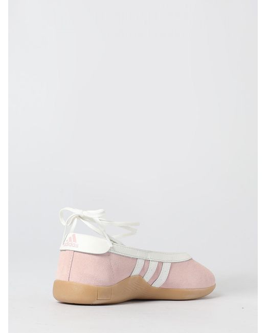 adidas Originals Ballet Flat in Pink | Lyst UK