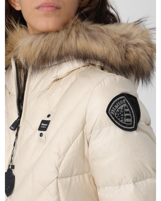 Blauer Jacket in Natural | Lyst UK